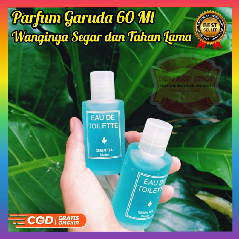 Jual PARFUM GARUDA INDONESIA 60ML EAU DE TOILETTE GREEN TEA DIVANI ...