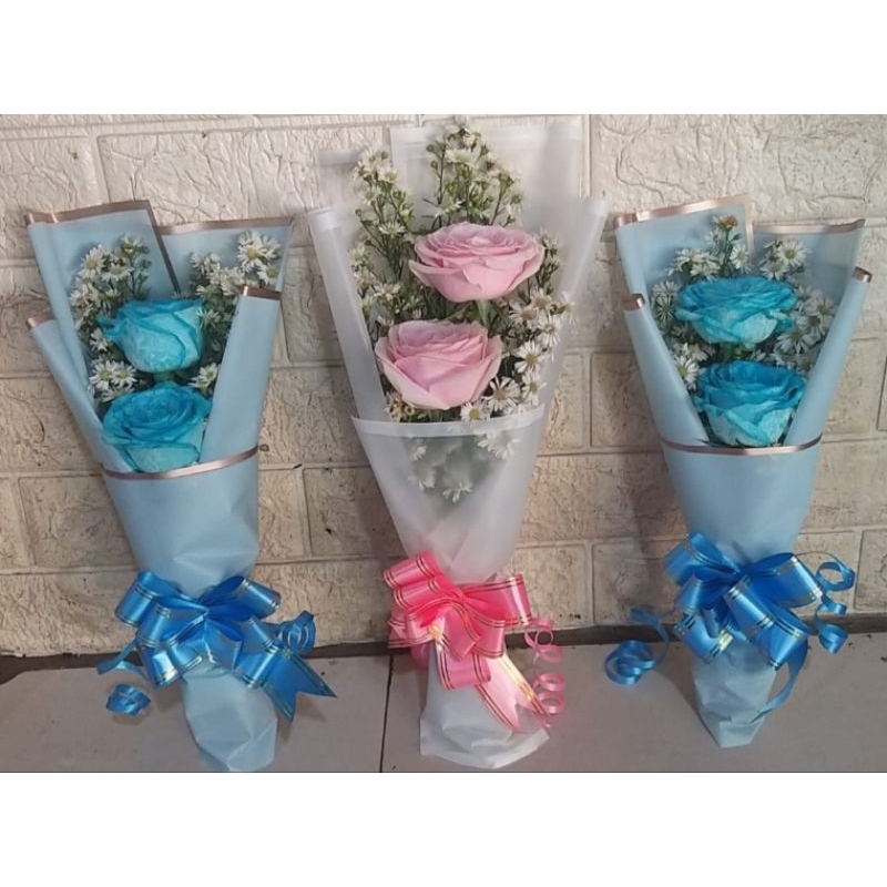 Jual buket mawar segar/wangi/mawar bandung/kado ultah/wisuda ...