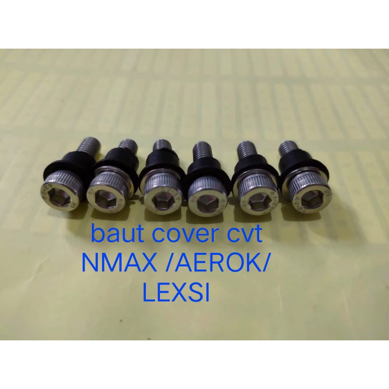 Jual baut cover CVT yamaha Nmax aerox Lexi baut L | Shopee Indonesia