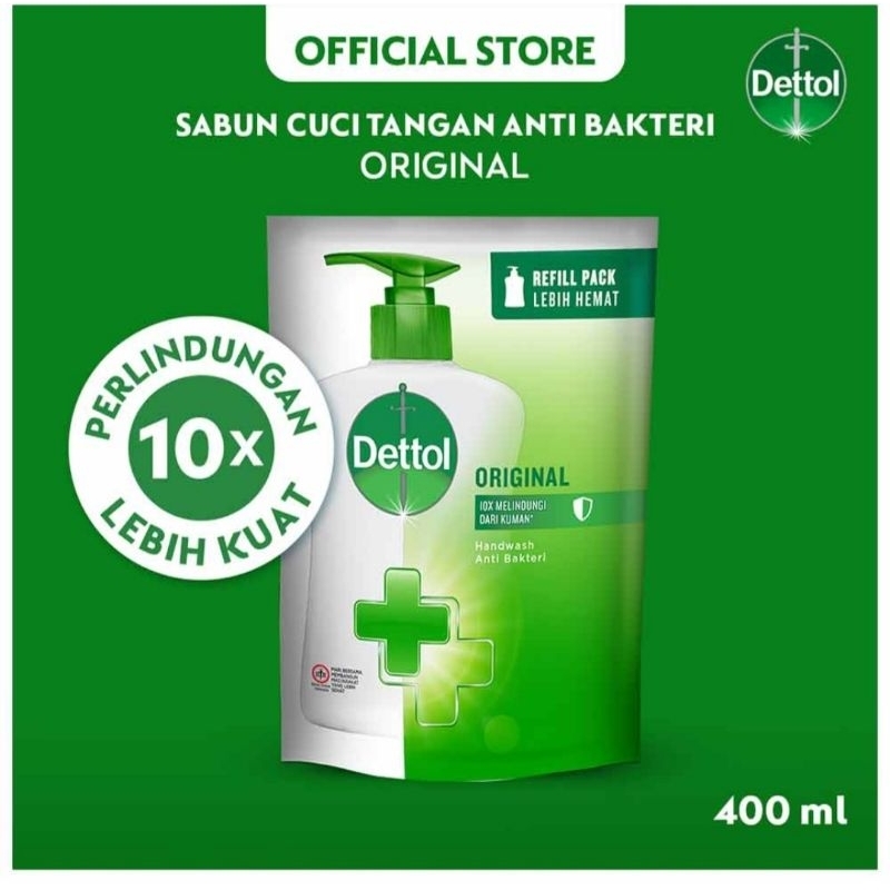 Jual Dettol Sabun Cuci Tangan Original 400 Ml | Shopee Indonesia