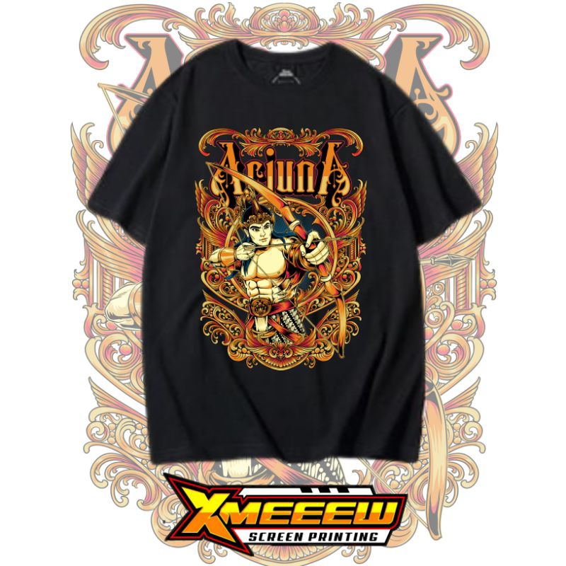 Jual KAOS WAYANG, KAOS PEWAYANGAN KAOS DISTRO KAOS ARJUNA, SRIKANDI ...