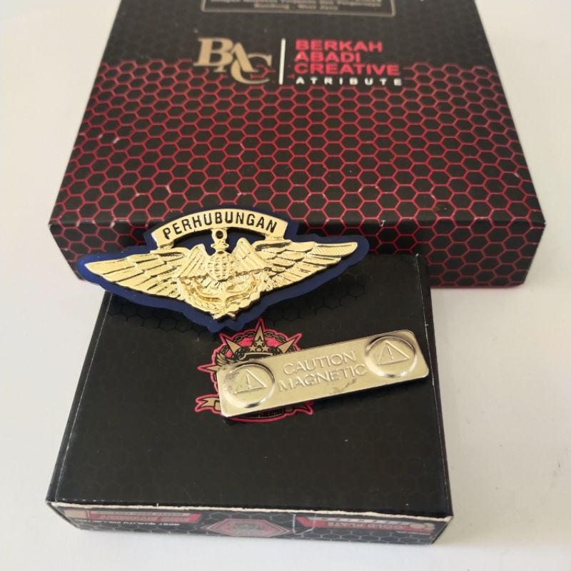 Jual Wing perhubungan dishub Akrilik biru Exclusive | Shopee Indonesia