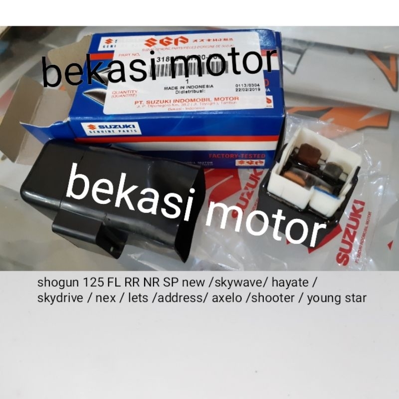 Jual 31800-16H / 13H bendik relay starter suzuki shogun 125 FL skywave ...