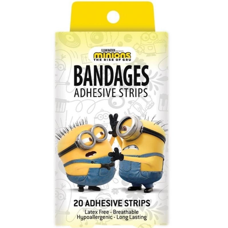 Jual Bandages Band Aid 20Pcs Minion Despicable Me Plester Strip ...