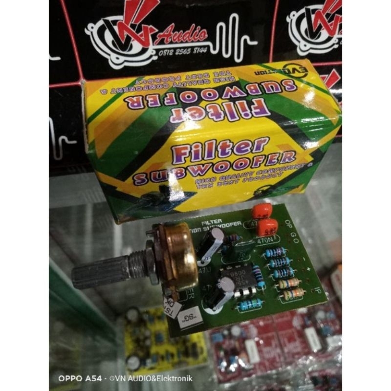 Jual kit filter subwoofer evolution | Shopee Indonesia