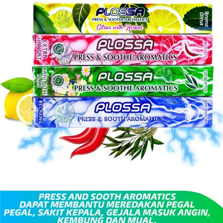 Jual PLOSSA PRESS&SOOTHE AROMATICS 8ml | Shopee Indonesia