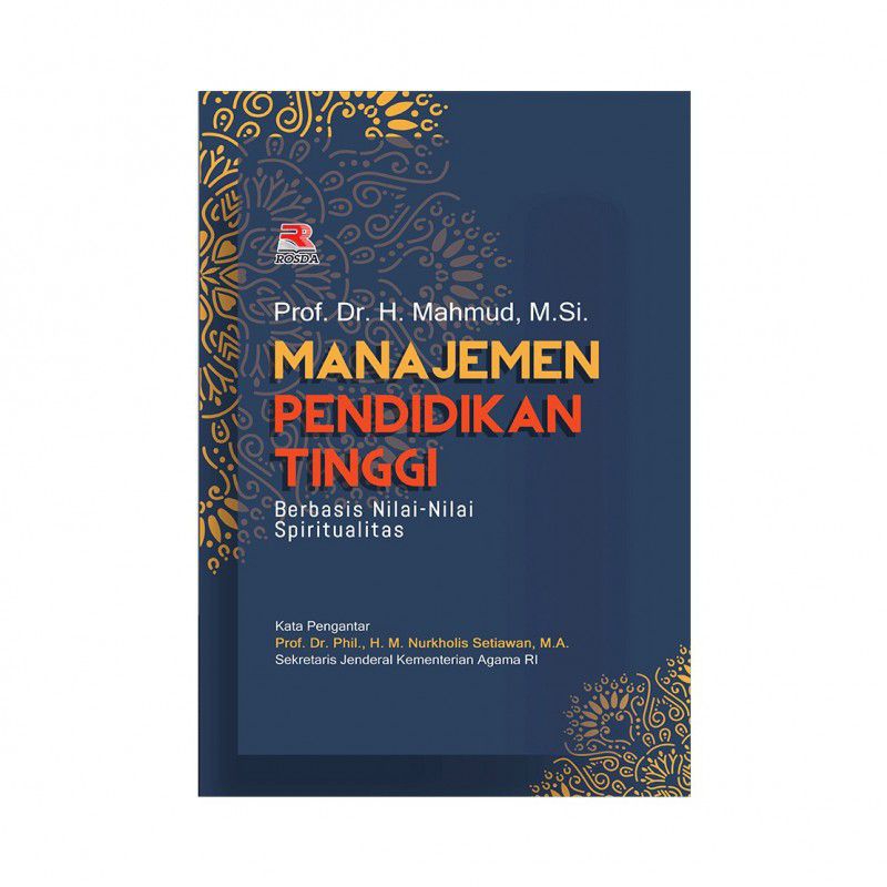 Jual Rosda - Manajemen Pendidikan Tinggi Berbasis Nilai-Nilai ...