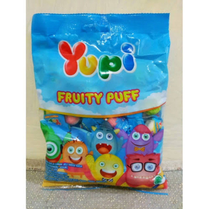 Jual Permen Yupi Fruity Puff | Shopee Indonesia