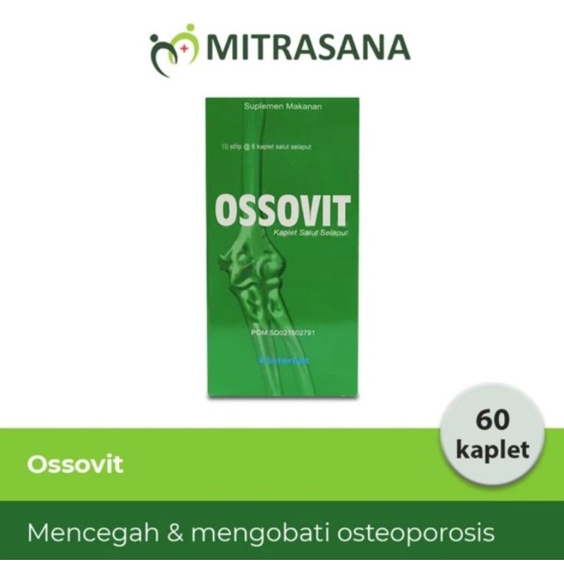 Jual Ossovit Box Isi 60 Kaplet | Shopee Indonesia