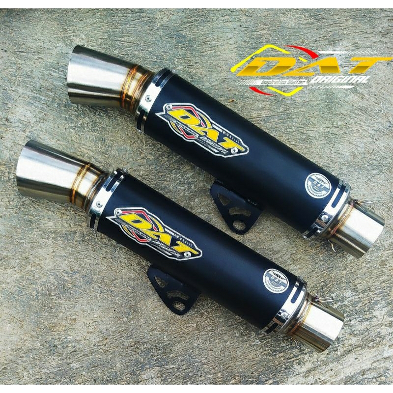 Jual knalpot DAT original inlet 45,38&50 ( slenser saja) | Shopee Indonesia