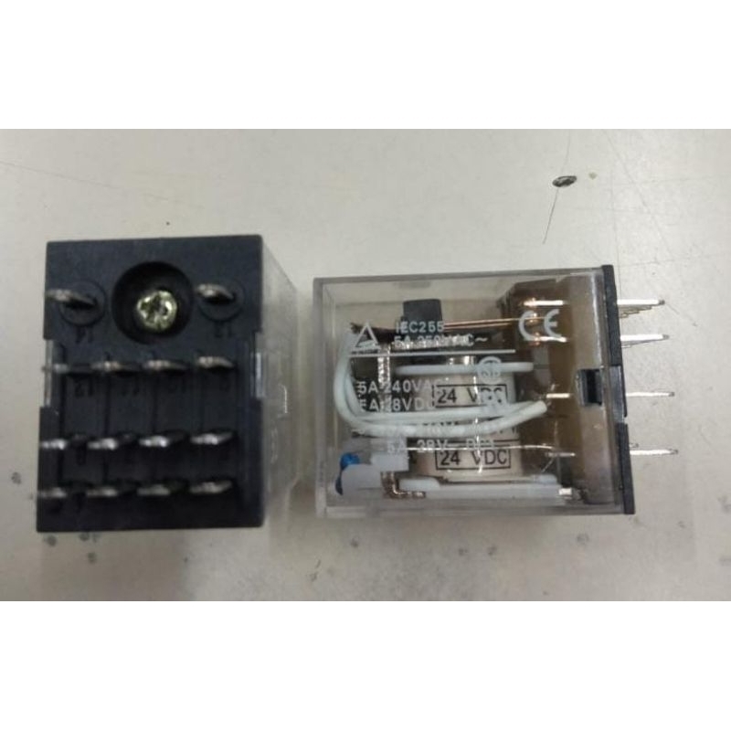 Jual RELAY 24V DC 24 VOLT 14 KAKI 14 PIN | Shopee Indonesia