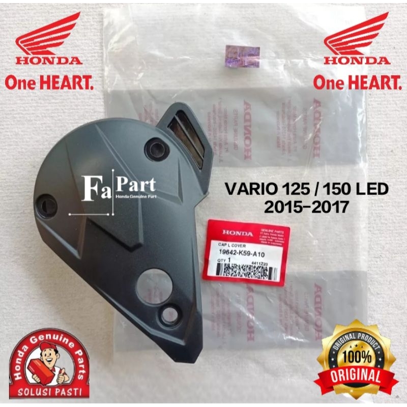 Jual 19642-K59-A10 Cap L / Cover Tutup CVT VARIO 125/150 LED (2015-2017 ...