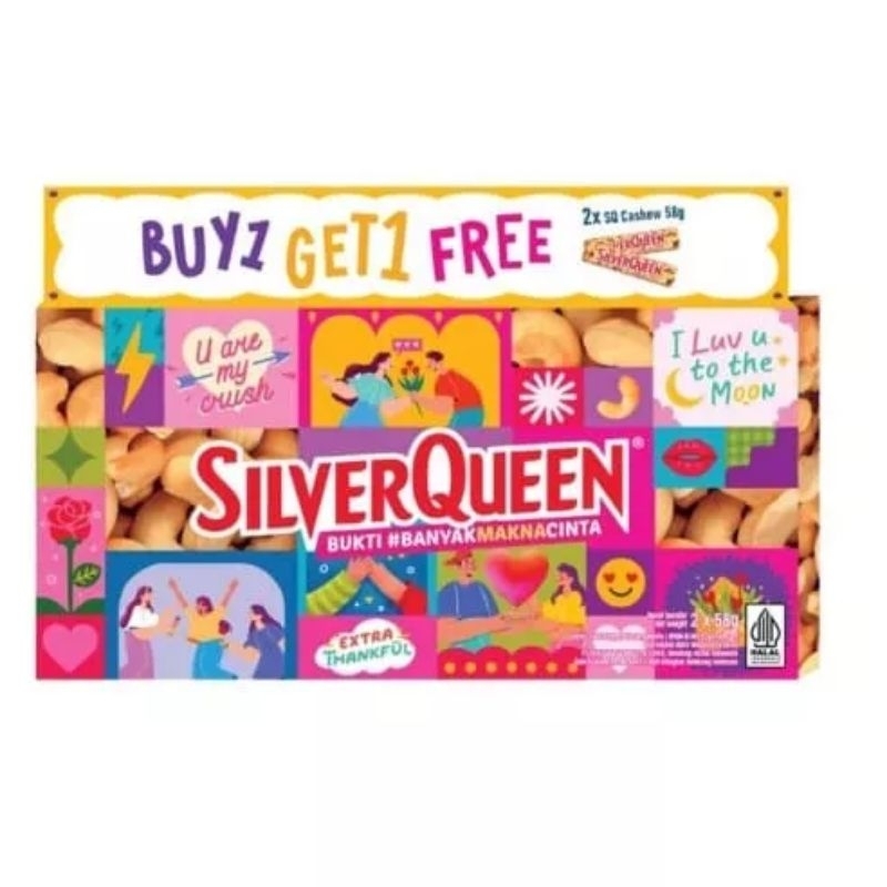 Jual SILVERQUEEN All Variant ( DISKON 80% & 30% CO DILIVE) | Shopee ...