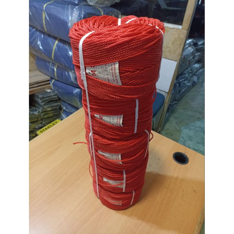Jual tali tambang plastik pe ukuran 3 mm per rol | Shopee Indonesia