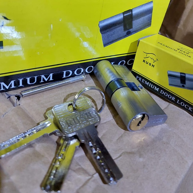 Jual Silinder kunci computer anak kunci pintu besar 3 Key/Kunci Pintu Silinder Besar 60mm 3 Anak ...