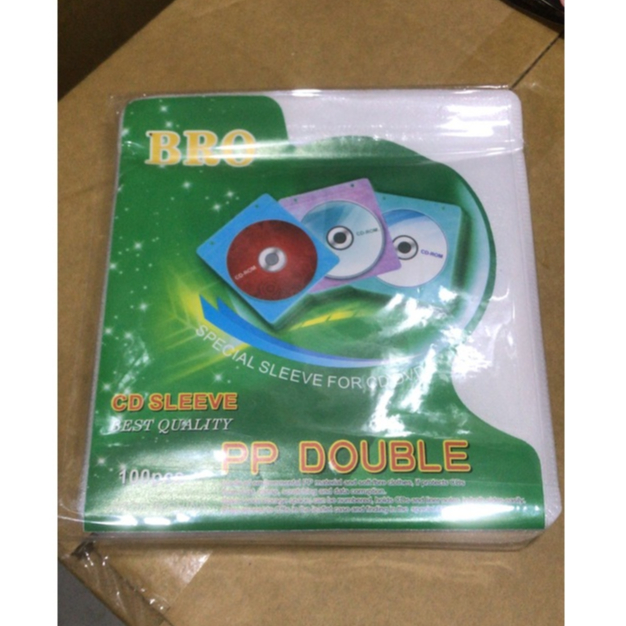 Jual CD DVD SLEEVE AMPLOP PLASTIK TIPIS BRO (ISI 100) Warna Random ...