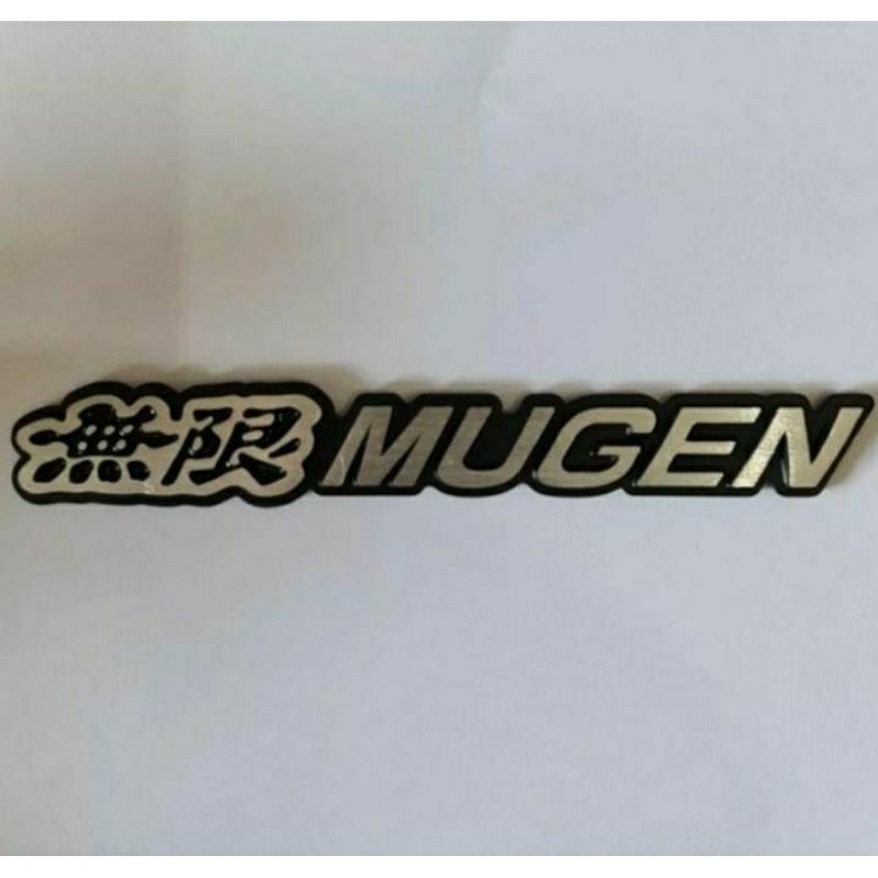 Jual logo emblem mugen chrome original | Shopee Indonesia