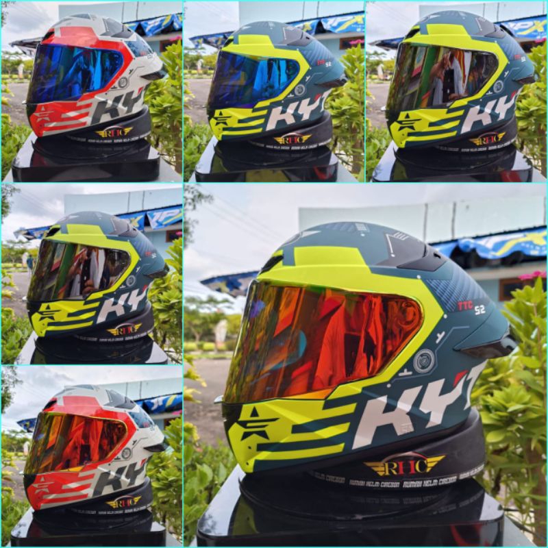 Jual Helm KYT TT COURSE MOTIF FUSELAGE | Shopee Indonesia
