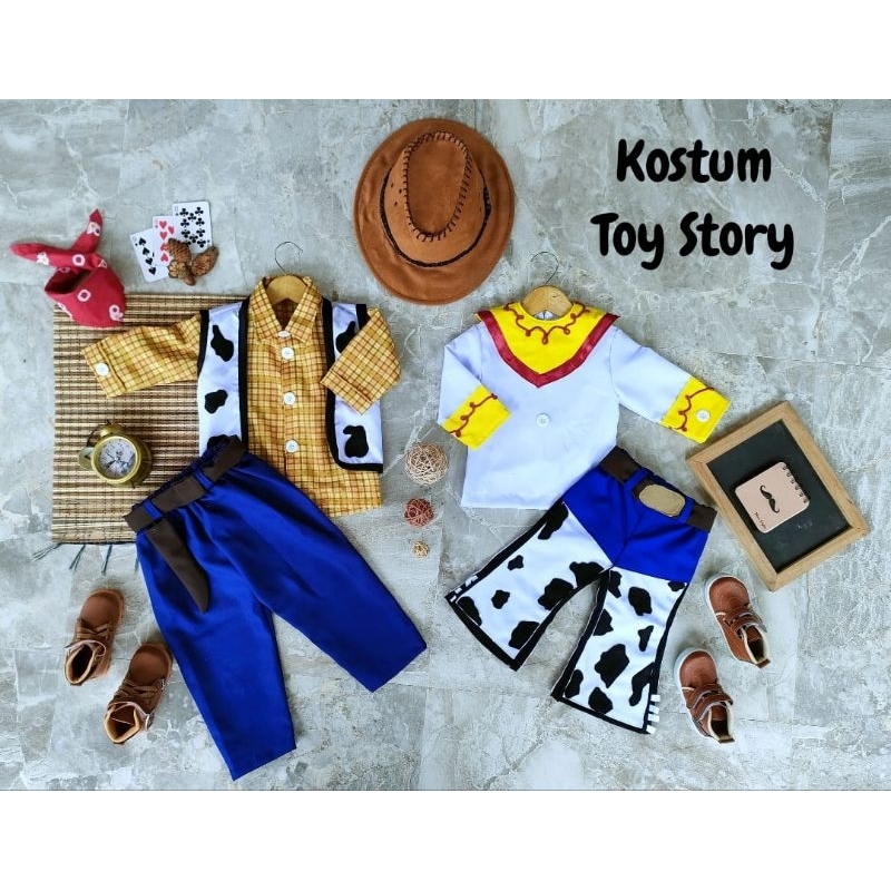 Jual kotum toy story anak/kostum toy story cowok/kostum toy story cewek ...
