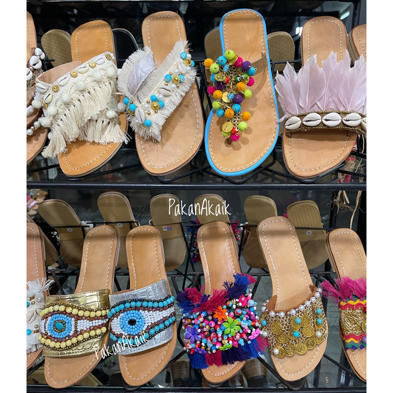 Jual Sandal Bali / Wedges / Sandal Wanita / Sandal Unik / Sandal Boho ...
