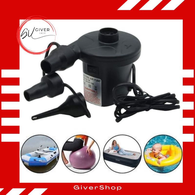 Jual Pompa Angin Listrik AC Stermay Kasur Vacum Vacuum Elektrik Electrick Pump Ban | Shopee ...
