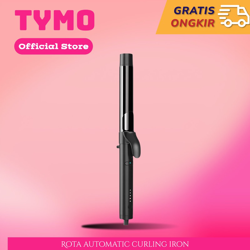 Jual TYMO Rota Ionic Automatic Rotating Curling Iron - Catok Curly ...