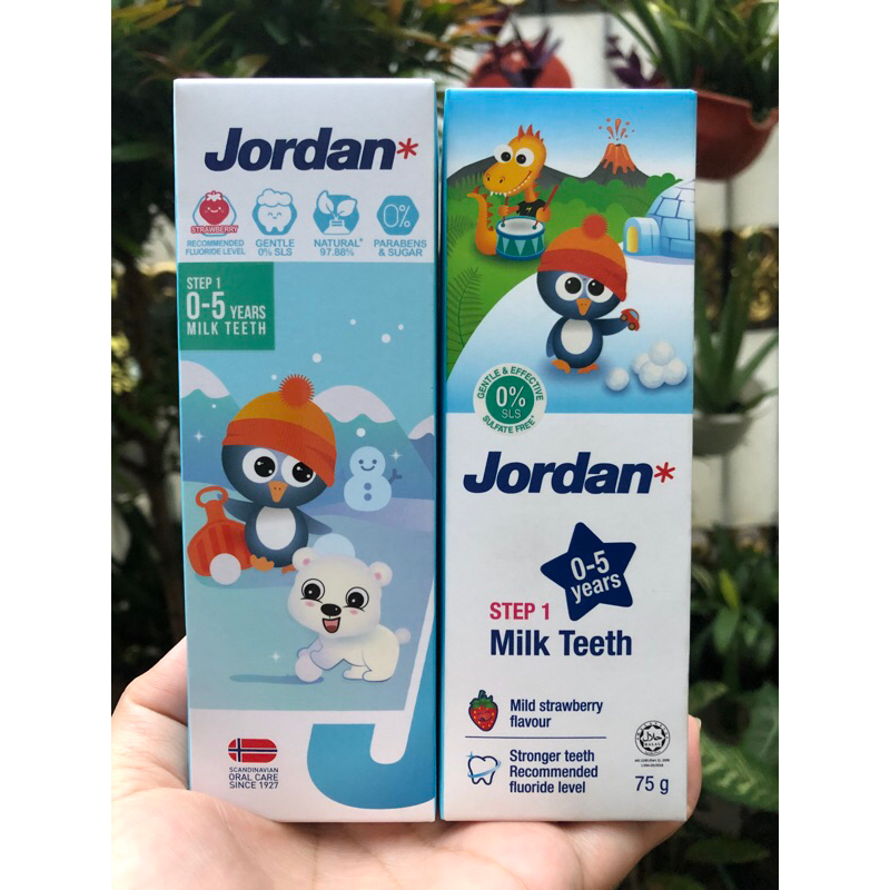 Jual Jordan Toothpaste / Pasta Gigi Step 1 & 2 | Shopee Indonesia