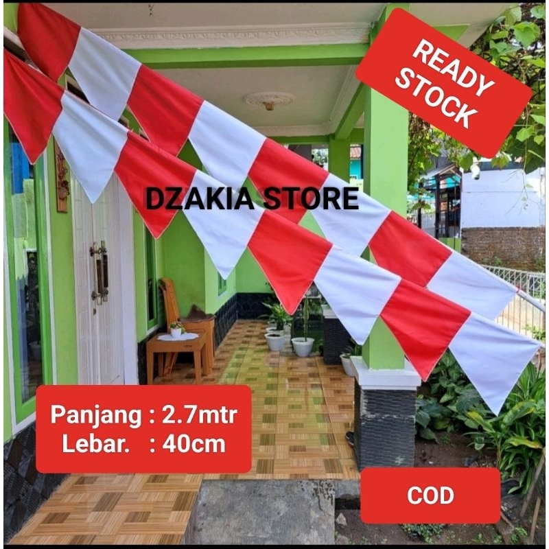 Jual BENDERA UMBUL UMBUL POLOS (8 DAUN) | Shopee Indonesia