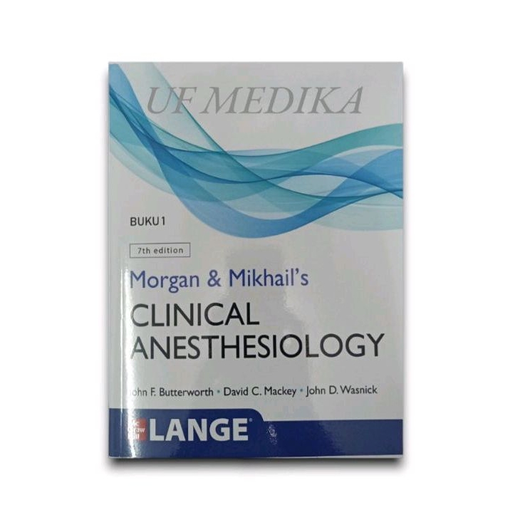 Jual Buku Kedokteran Anestesi Clinical Anesthesiology Morgan and ...
