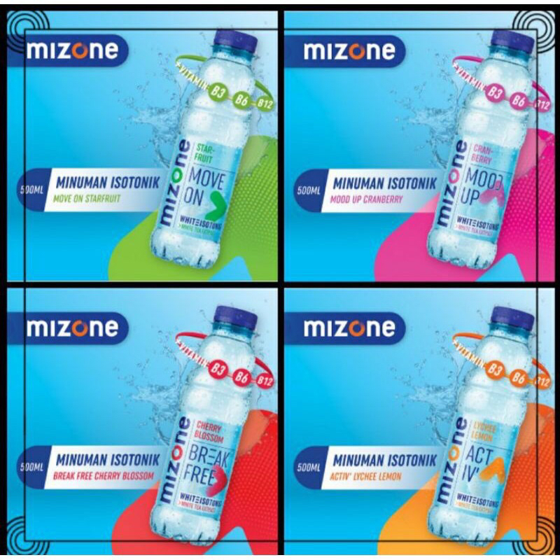 Jual Mizone Botol 500 Ml (RANDOM) | Shopee Indonesia