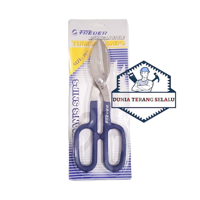 Jual Gunting Seng FREDER 8 in 10 in 12 in Gagang Karet AMERICAN STYLE 8 ...