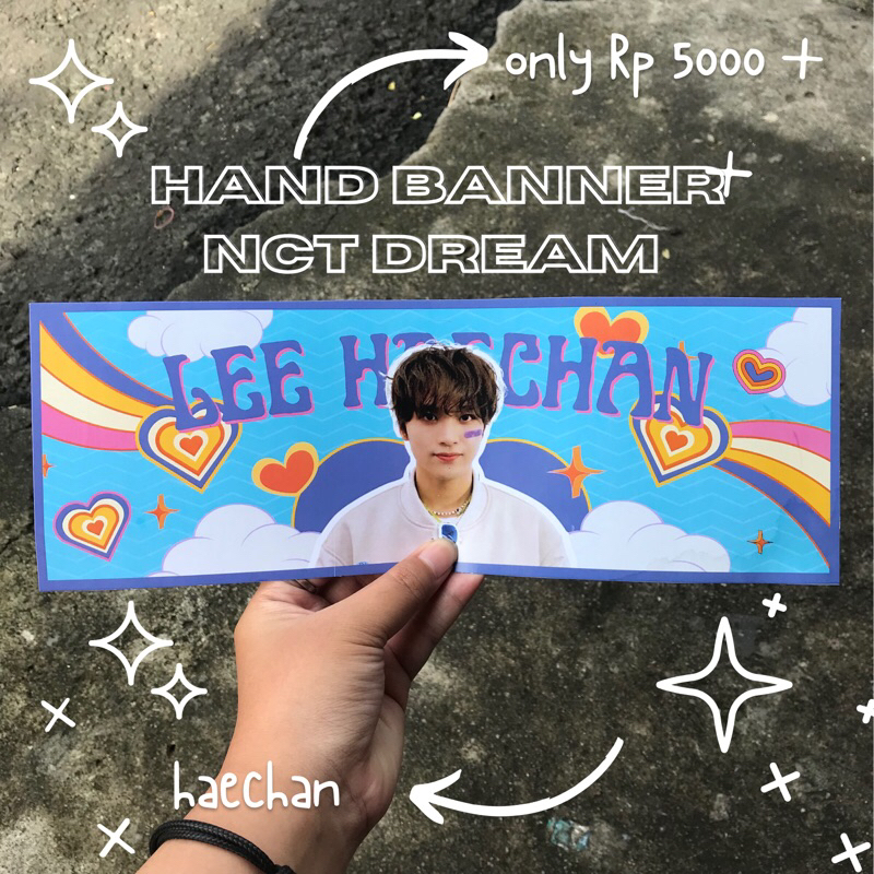 Jual Hand Banner KPOP NCT DREAM | Shopee Indonesia