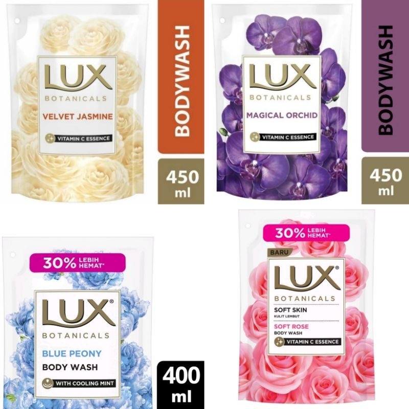 Jual Lux Botanicals body wash refill Magical Orchid ; Velvet Jasmine ; Soft Rose ; Blue Peony ...
