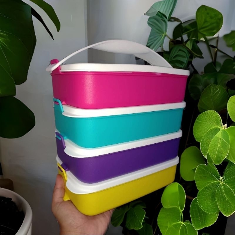 Jual Wadah Tempat Bekal Makan Makanan Rantang 4 Susun Click To Go ...