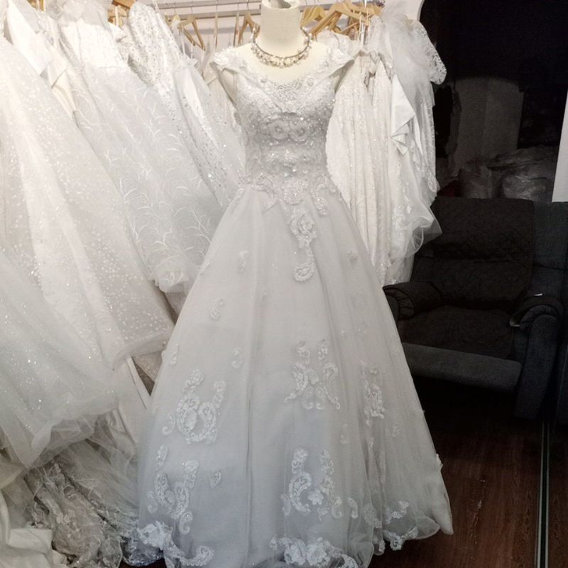 Jual wedding gaun/ dresss wedding wanita/gaun provled dr bridal/bisa ...