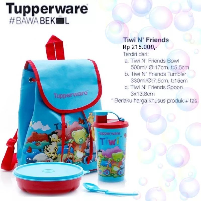 Jual Tupperware tiwi kids | Shopee Indonesia