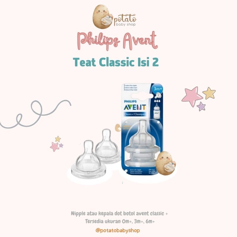 Jual Philips Avent Classic Teat Nipple Dot Botol Susu Avent