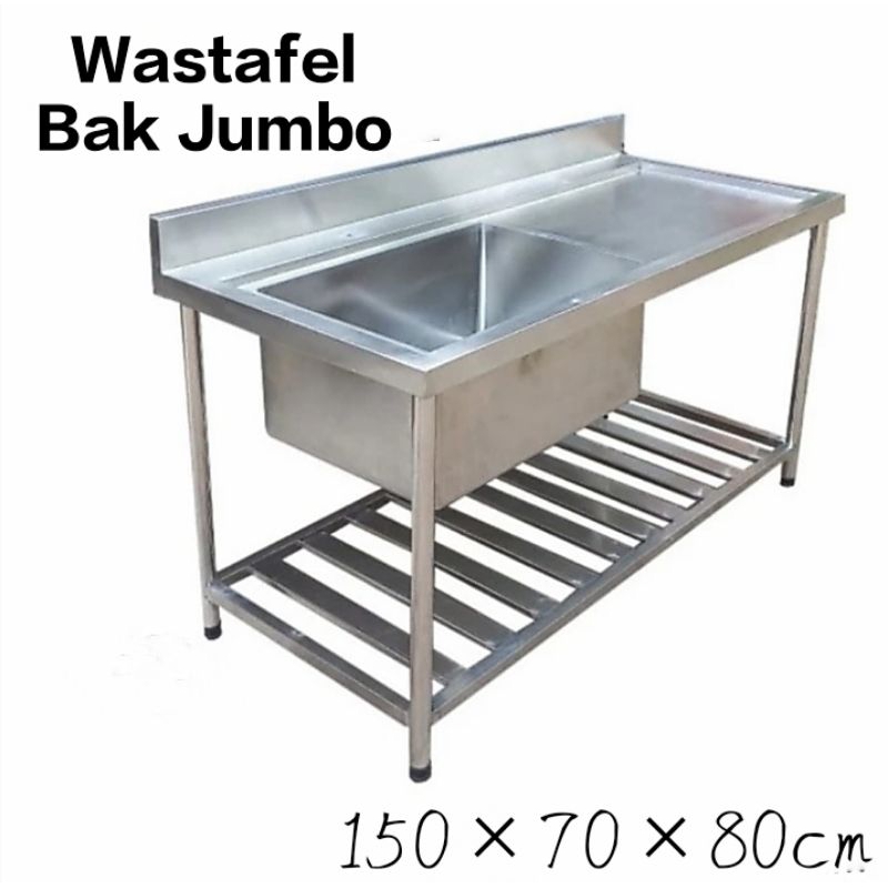 Jual Meja Wastafel Bak Jumbo Bahan Tebal | Shopee Indonesia