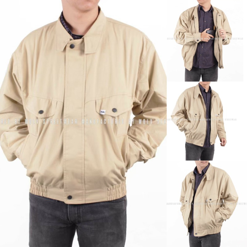 Jual WOLV flight jaket / jaket vintage / jaket bomber casual / jaket ... Jual WOLV flight jaket / jaket vintage / jaket bomber casual / jaket ...