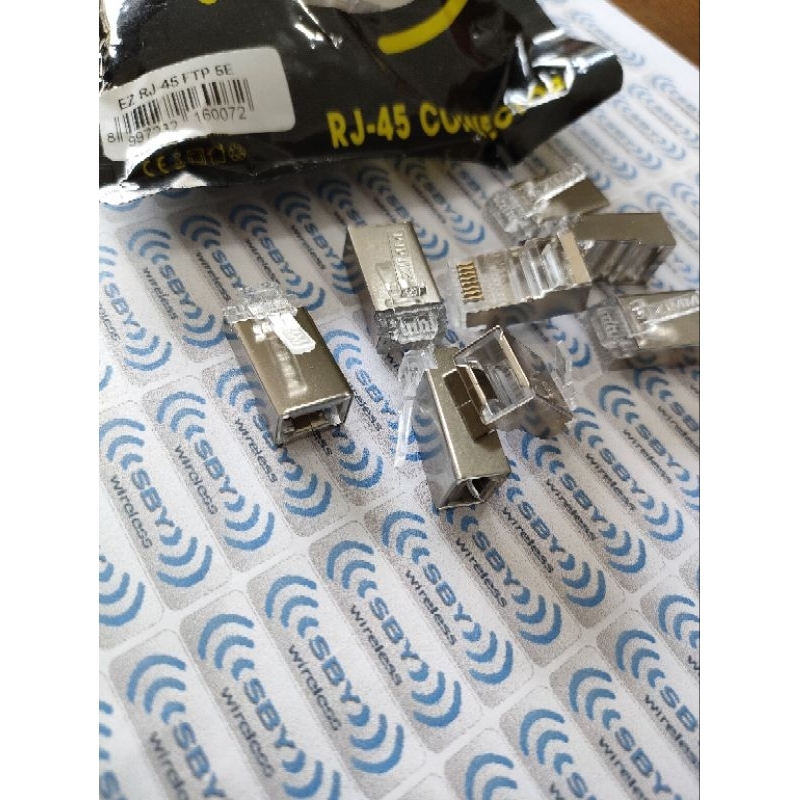 Jual Konektor STP/FTP Cat5e Zimmlink - EZ Connector ECERAN | Shopee ...