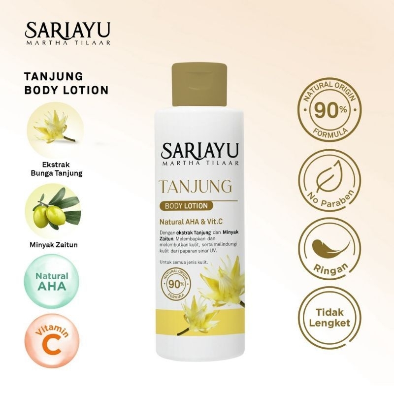 Jual Sariayu Body Lotion Eksotik Tanjung 150Ml || Sari ayu hand body ...