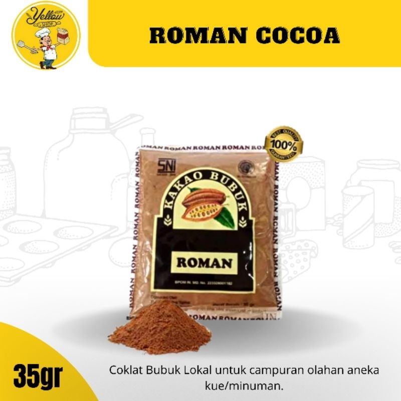Jual ROMAN COCOA POWDER 35GR | Shopee Indonesia