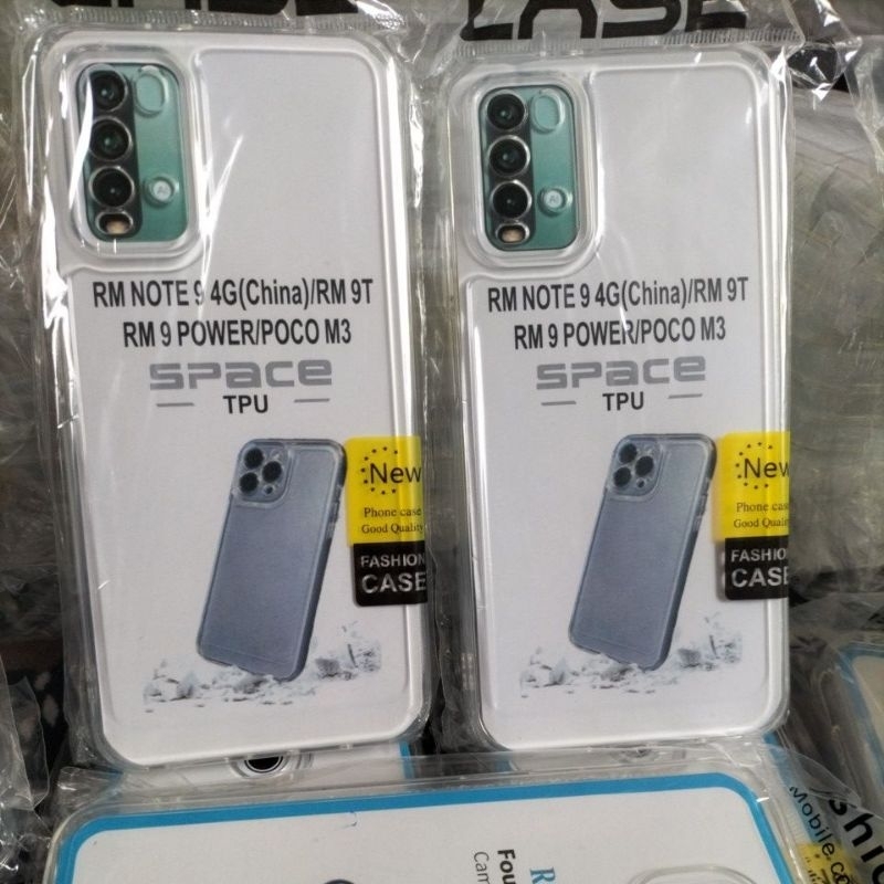 Jual Soft Case Original Space Bening Redmi Note 9 4G/Redmi 9T/ Poco M3 ...