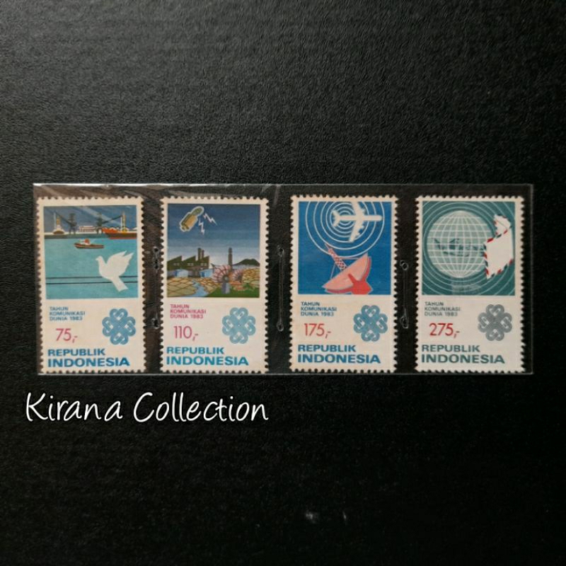 Jual LOT.F149 PRANGKO INDONESIA I-286 4V TH KOMUNIKASI DUNIA 1983 ...