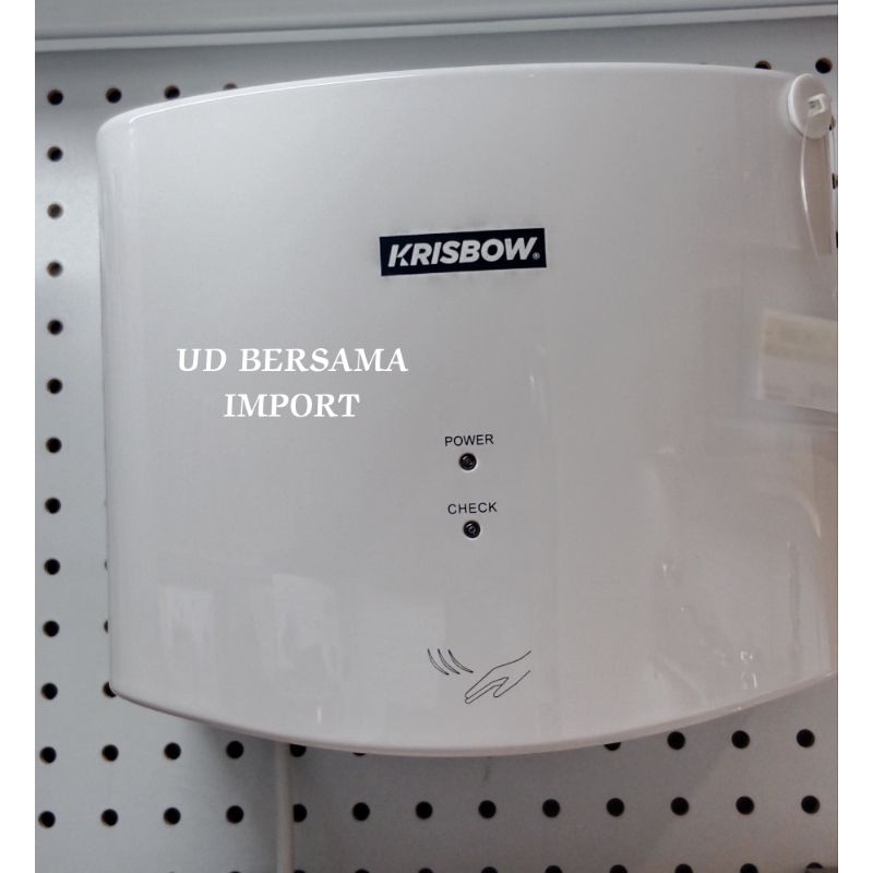 Jual KRISBOW Hand Dryer Ak2630K/Alat Pengering Tangan - Putih | Shopee ...