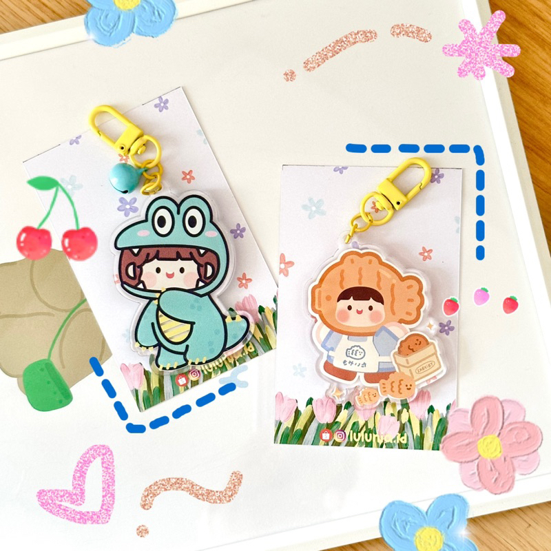 Jual Roro Cosplay Keychain (bag chain/gantungan kunci/keychain lucu ...