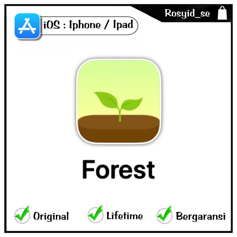 Jual FOREST IOS LIFETIME (ORIGINAL) | Shopee Indonesia