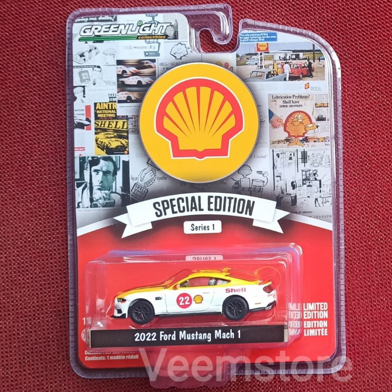 Jual Die Cast 1:64 Ford Mustang 2022 Mach 1 [Shell Special Edition ...