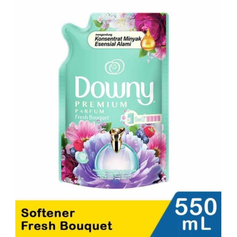 Jual Downy premium parfum pelembut pakaian dan pewangi pakaian 550ml | Shopee Indonesia