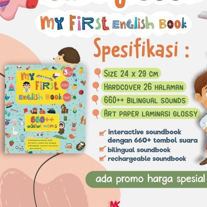 Jual my first english book soundbook | Shopee Indonesia
